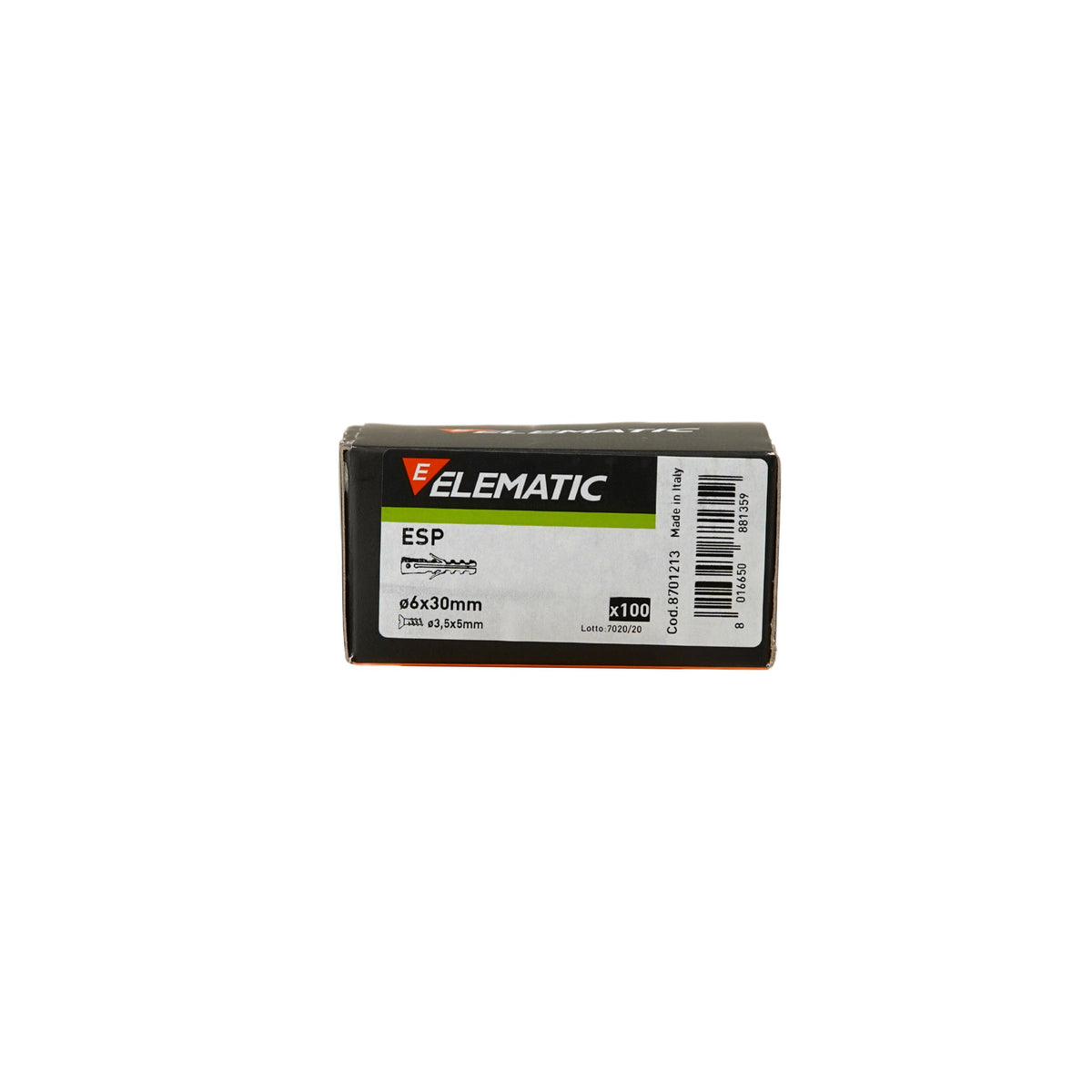 ANCHOR E ELEMATIC - nylon wall plug es6 (pp) — Hawi tools company شركة ...