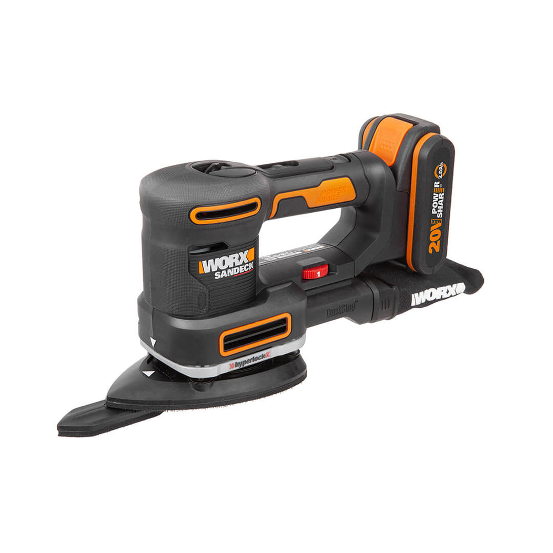 WORX 18V (20V MAX) SANDECK Cordless 5in1 Multi-Sander – WX820